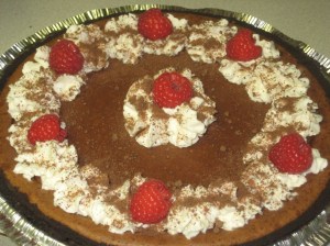 Chocolate Raspberry Truffle Cheesecake | Alice in the Kitchen